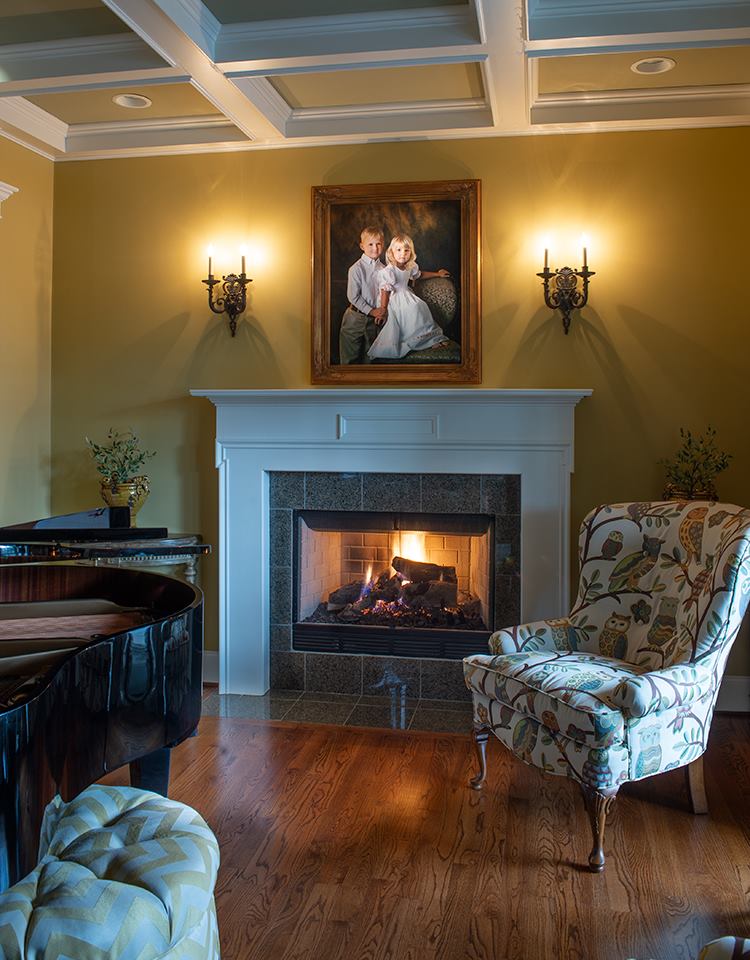 Wall Portraits in Clients’ Homes | Cansler Photography – One Story at a ...